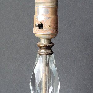 Accents | Vintage Small Acrylic Lucite Lamps Set Of 2 Vanity Table Desk ...